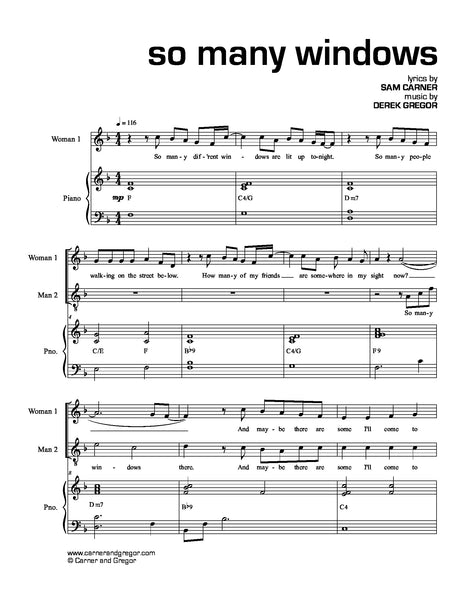 So Many Windows – NewMusicalTheatre