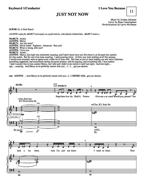 Just Not Now – NewMusicalTheatre