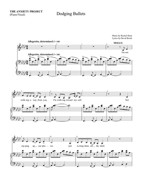 Dodging Bullets | newmusicaltheatre.com | Sheet Music – NewMusicalTheatre