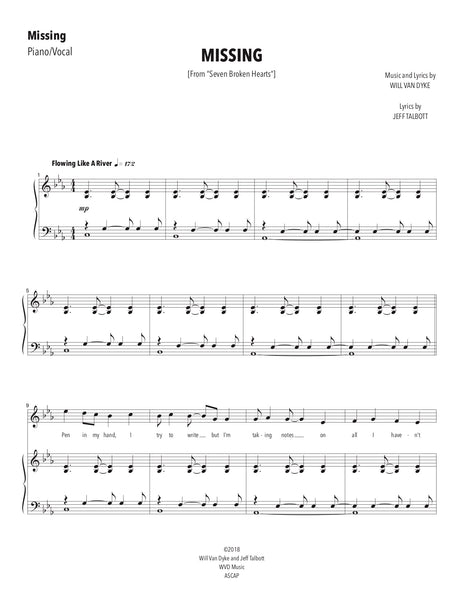 Missing – NewMusicalTheatre